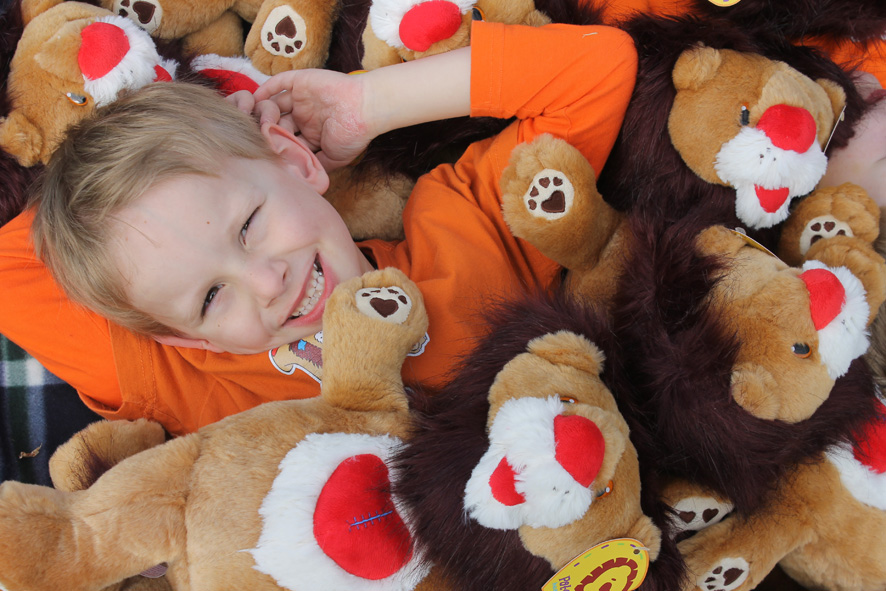 Patch Teddy Release – July 2014 | Patch the heart lion
